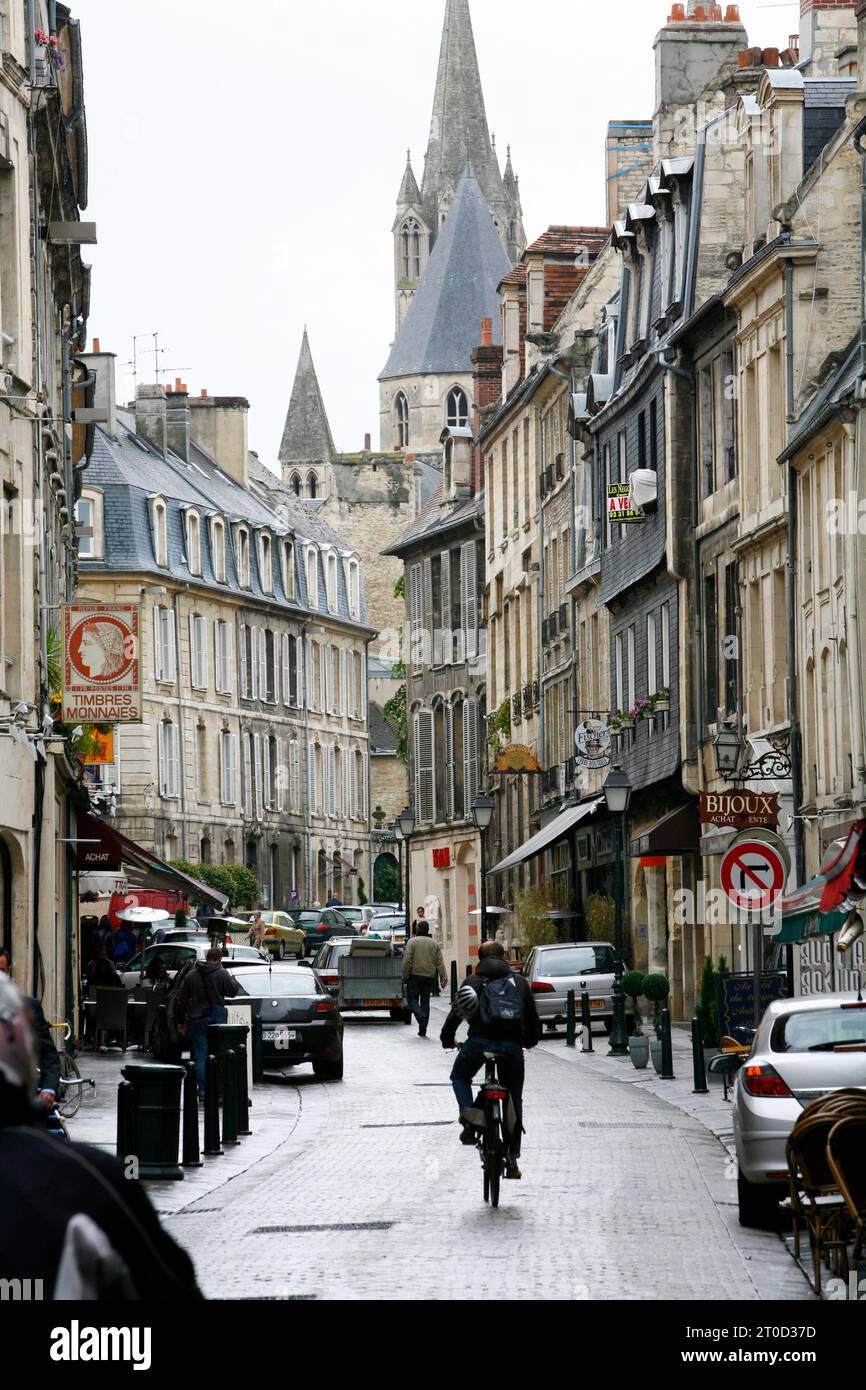 Caen street france hi-res stock photography and images - Alamy