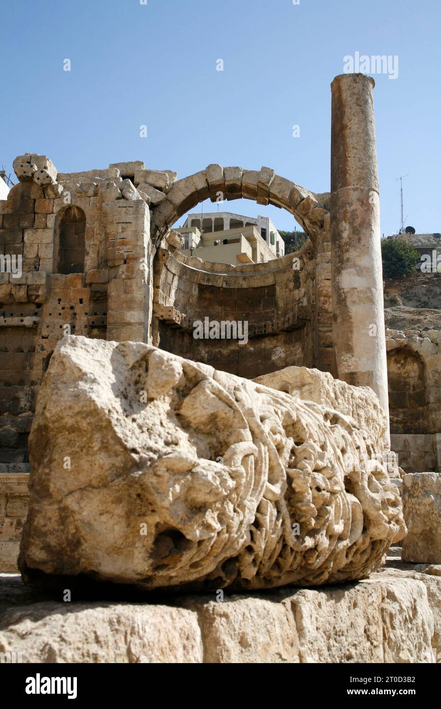 Nymphaeum amman jordan hi-res stock photography and images - Alamy