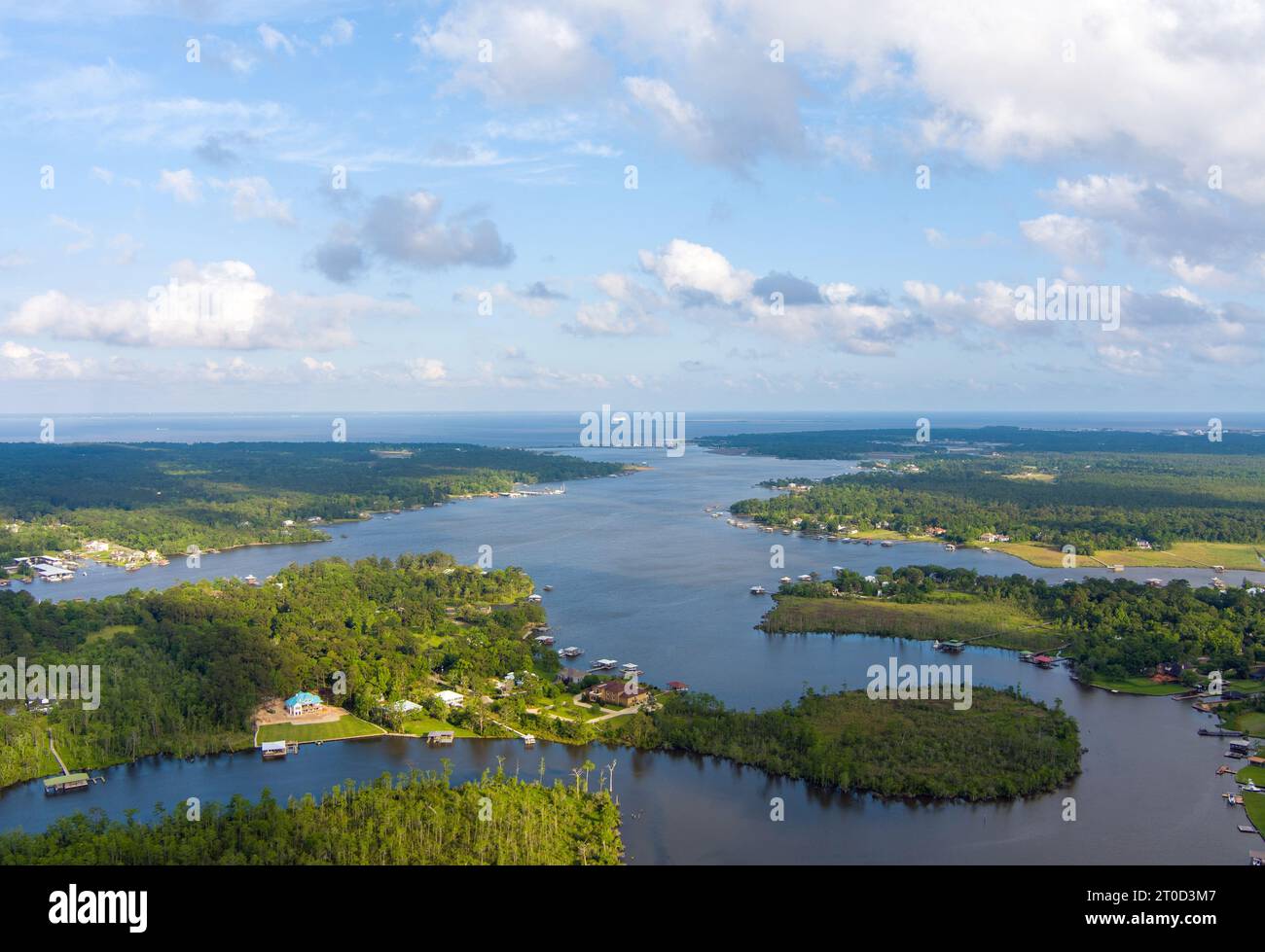 Aerial view mobile river hi-res stock photography and images - Alamy