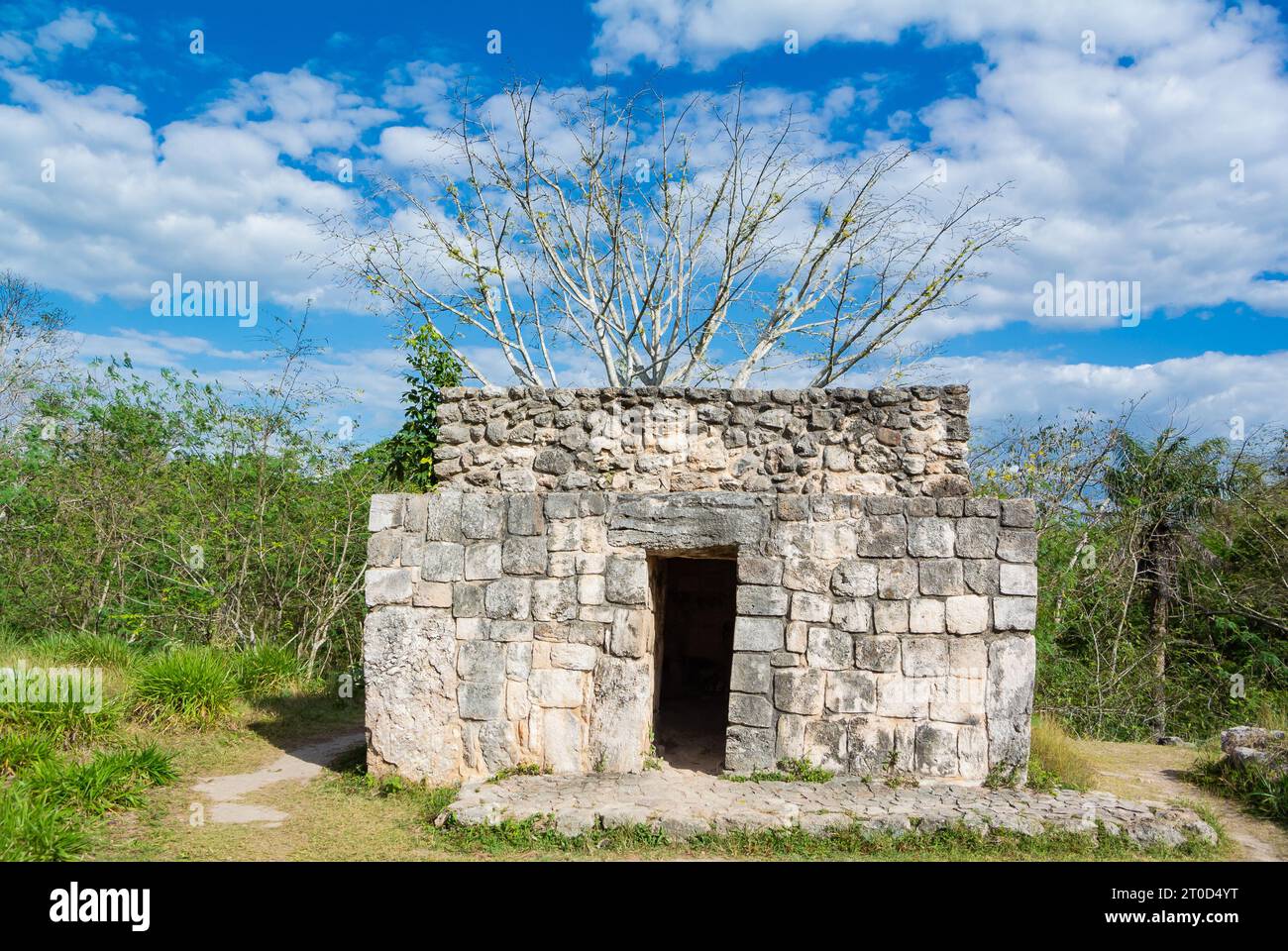 Ek Balam, Yucatan, Mexico, Ruins of Ek Balam that is a Yucatec-Maya ...