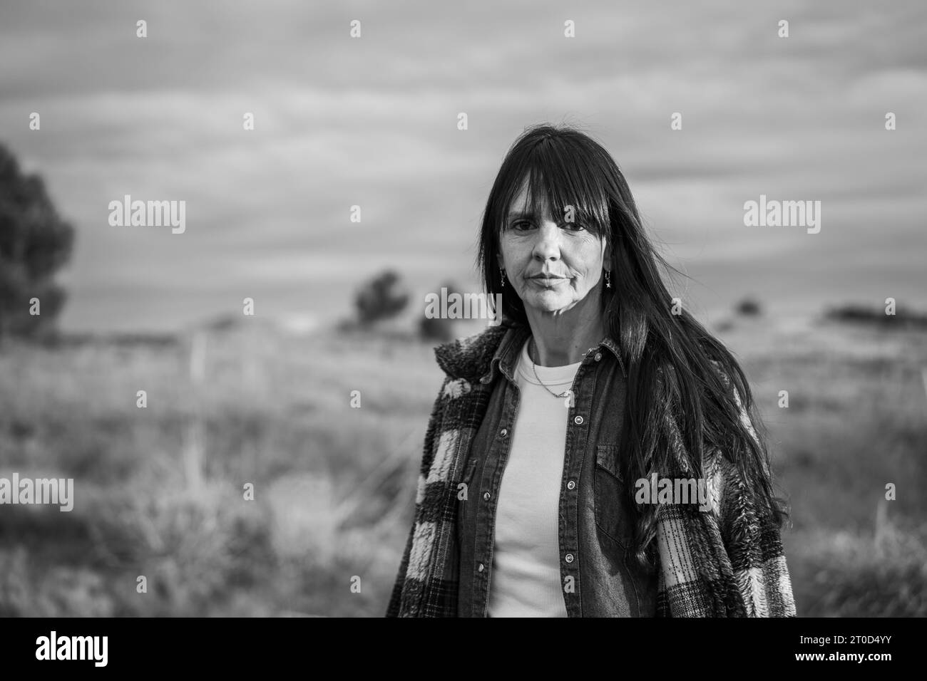 Selective focus adult white Black and White Stock Photos & Images - Alamy