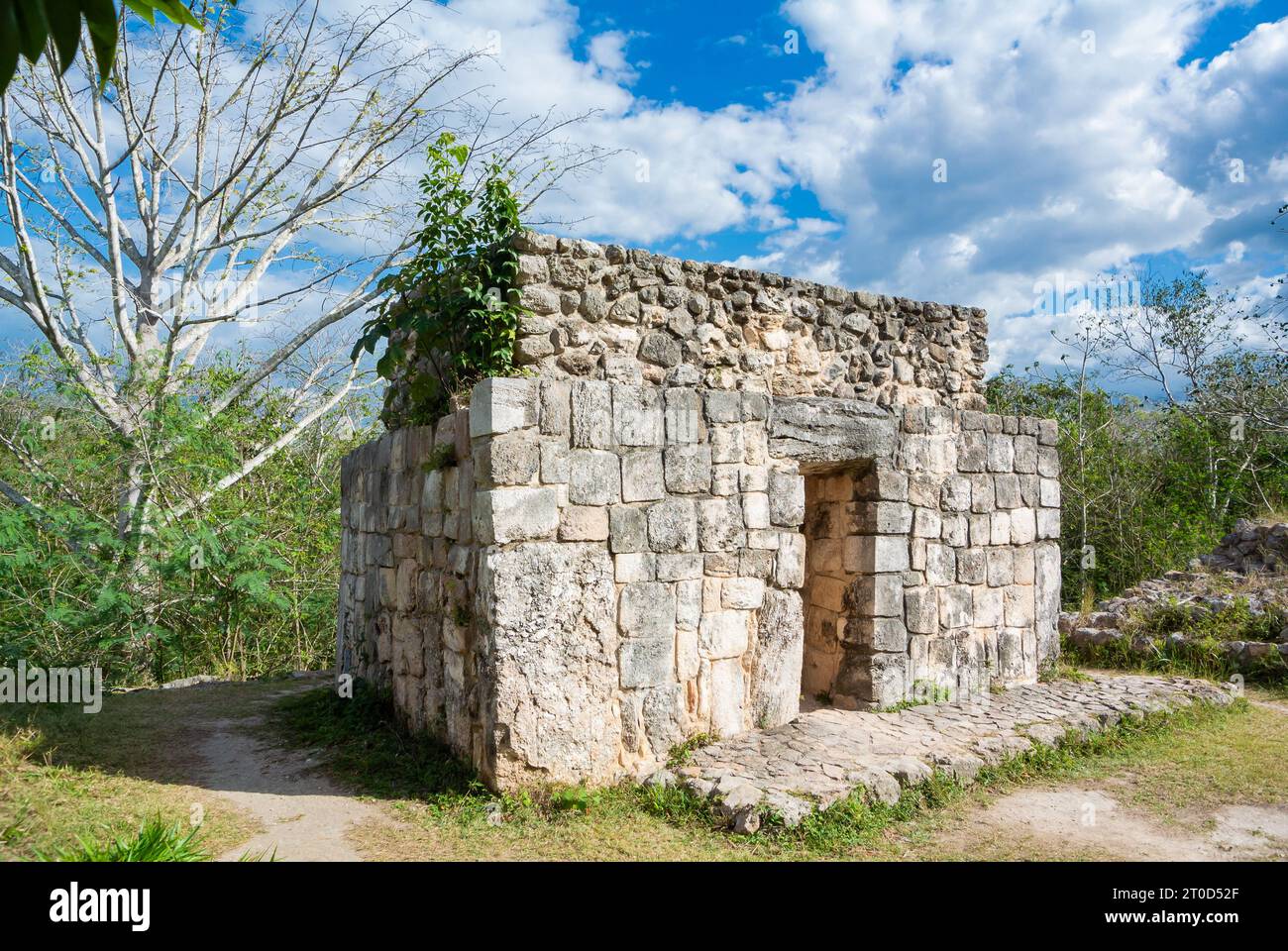 Ek Balam, Yucatan, Mexico, Ruins of Ek Balam that is a Yucatec-Maya ...