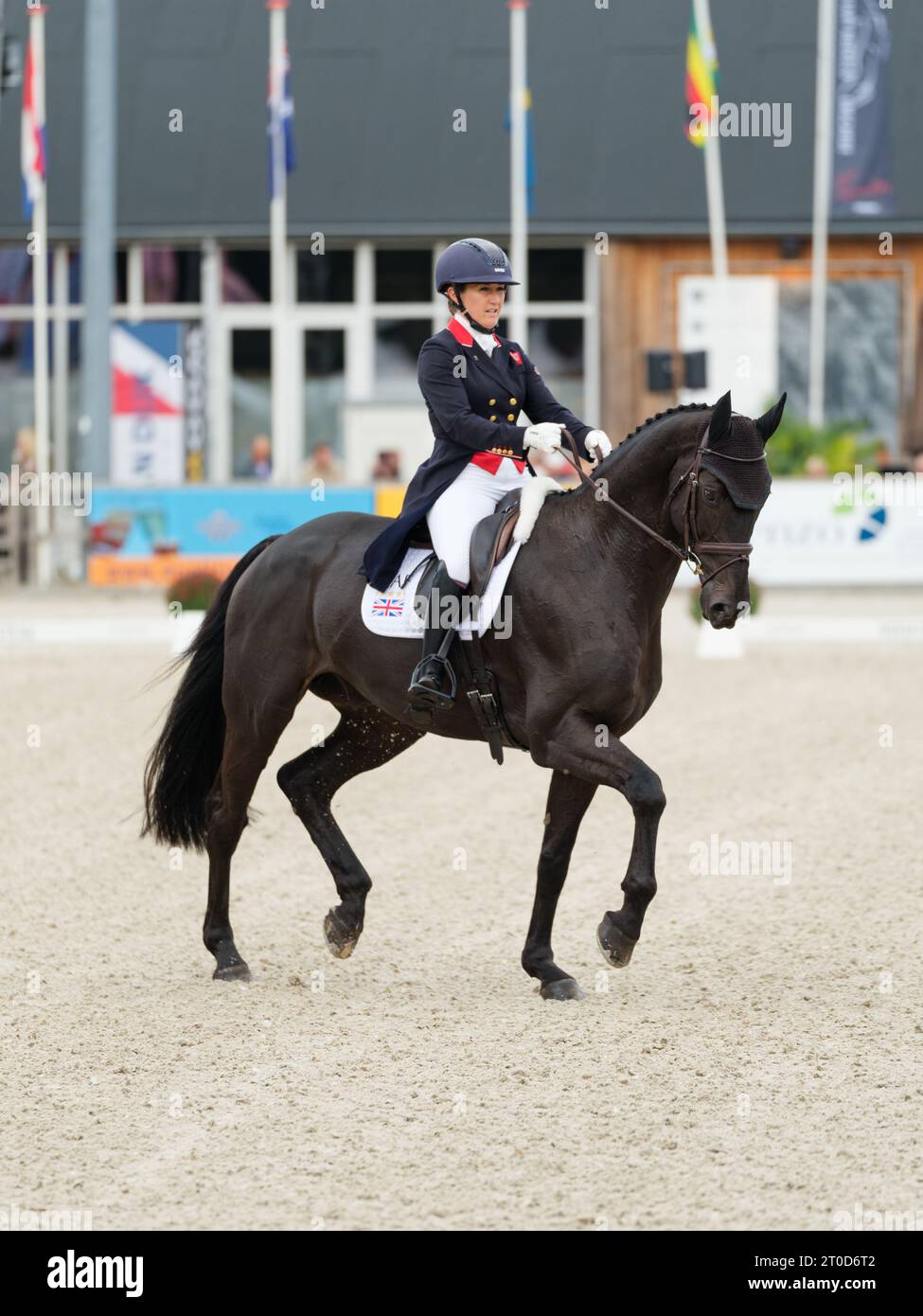 Laura COLLETT of Great Britain with Dacapo during dressage at the ...