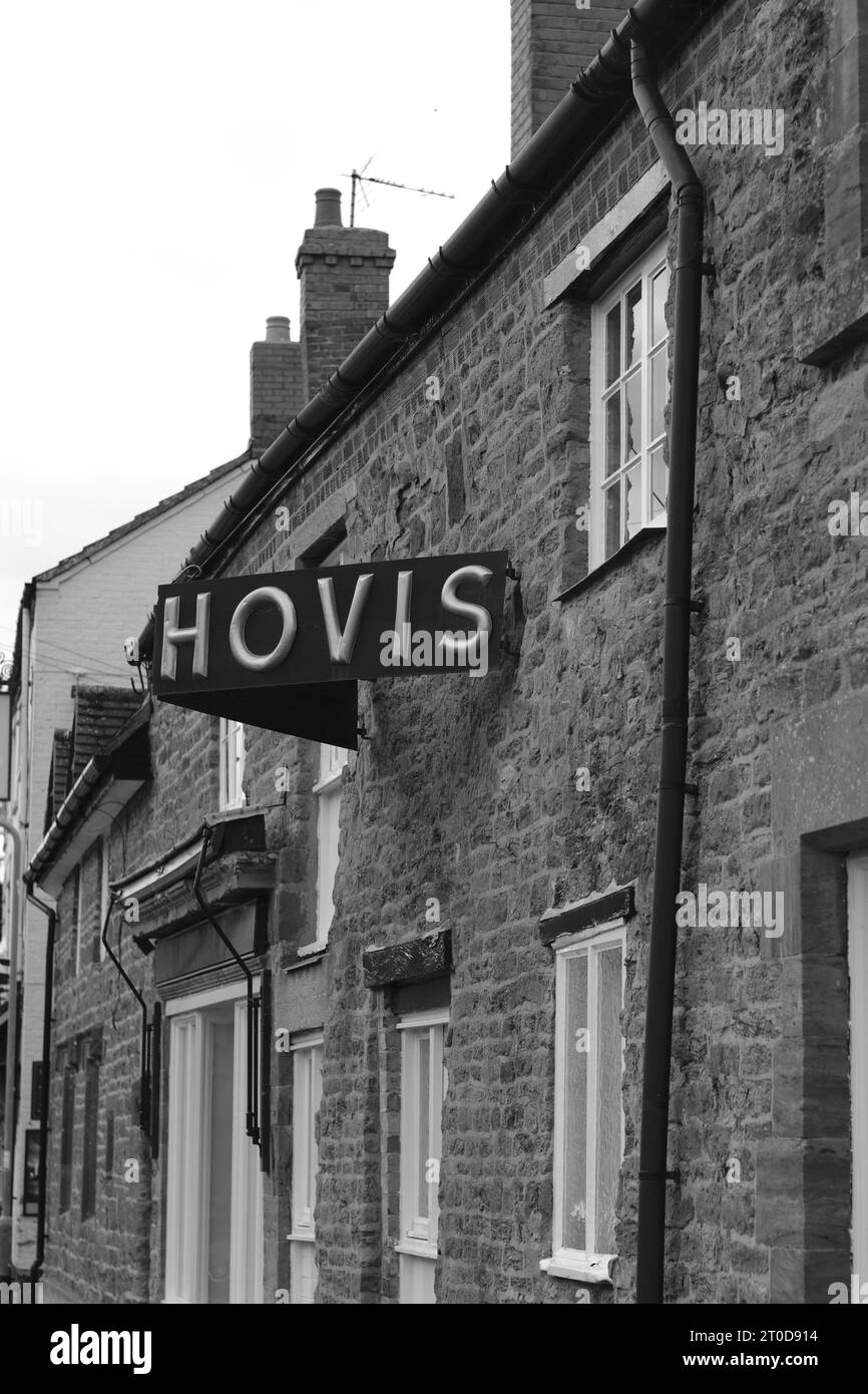 Hovis sign Black and White Stock Photos & Images - Alamy