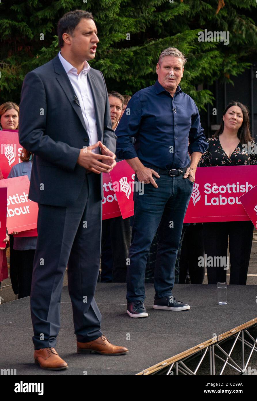 Anas sarwar keir starmer rutherglen hi-res stock photography and images ...