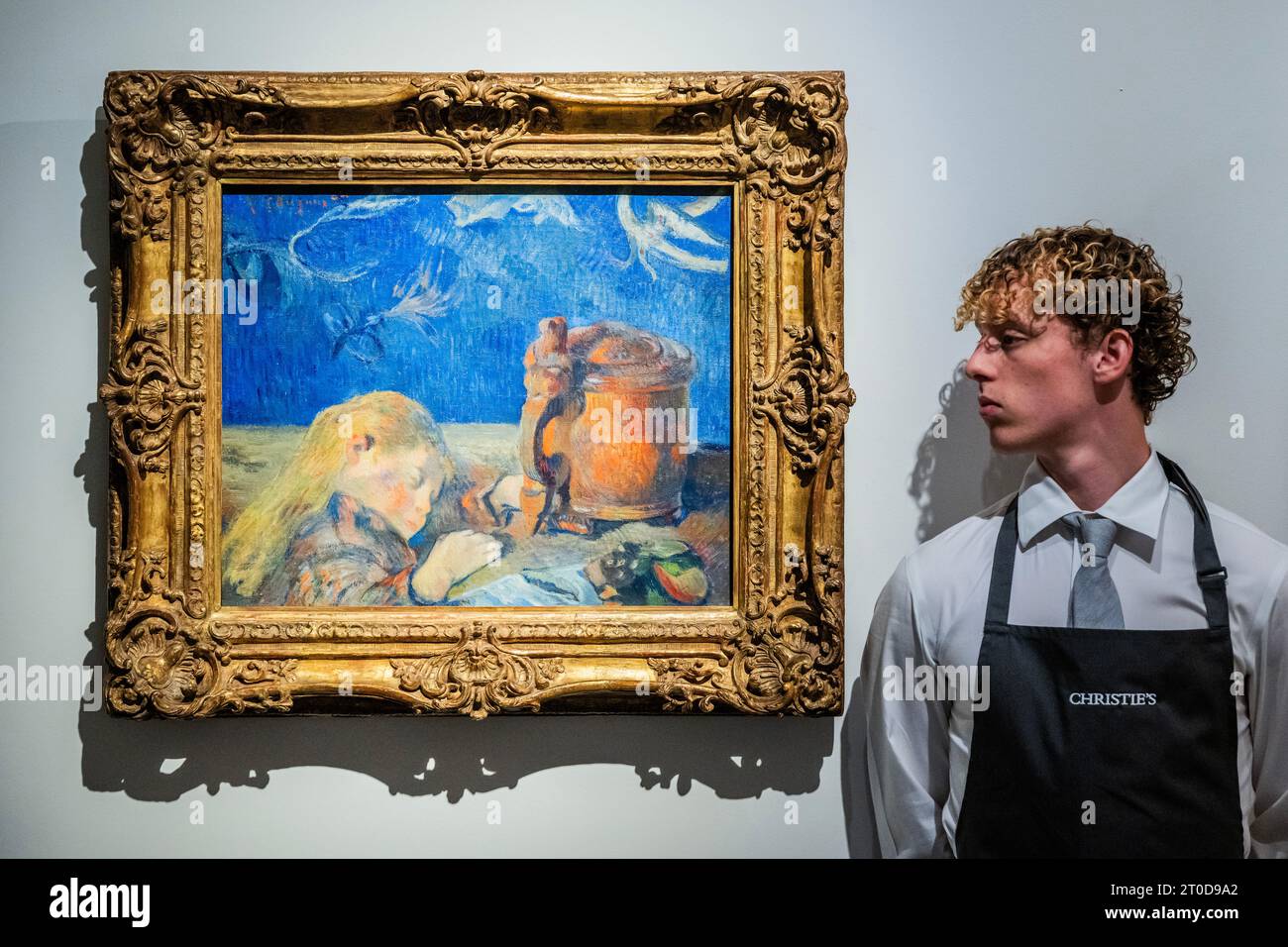 London, UK. 6th Oct, 2023. Paul Gauguin, Clovis endomi, 1898, est £3-5m ...