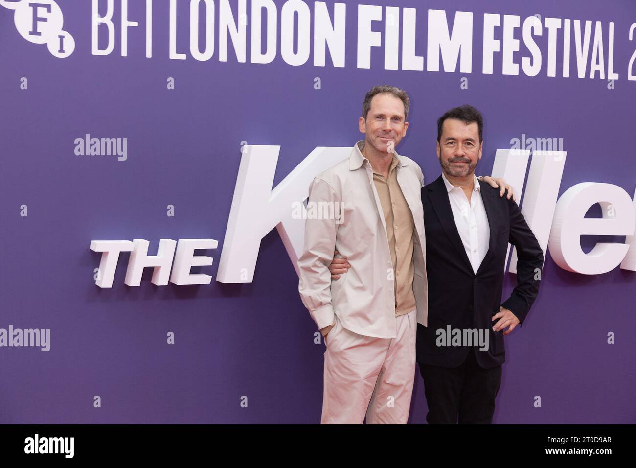 London, UK. 05 October, 2023. Kirk Baxter and Ren Klyce attend THE ...