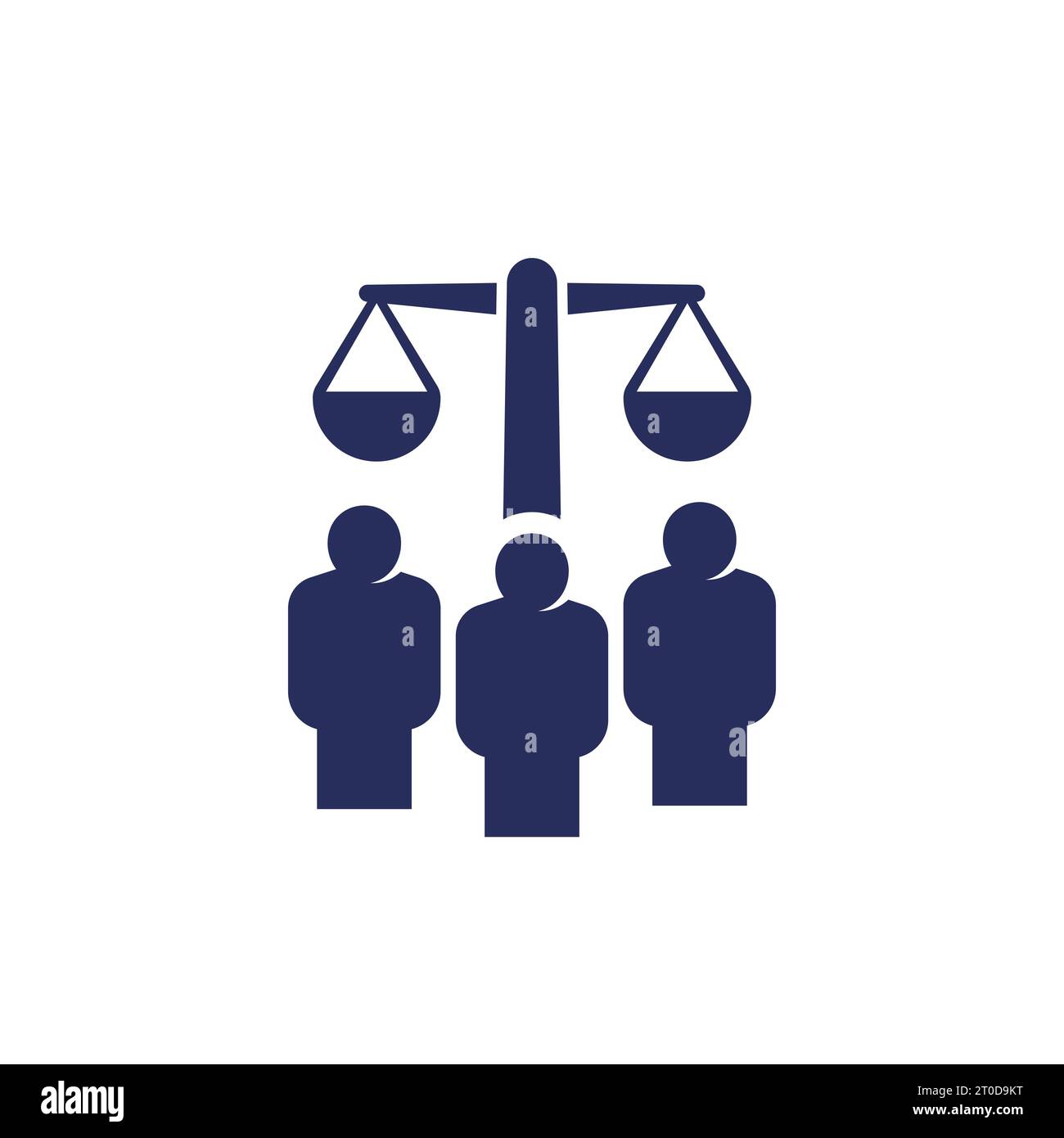 jury icon, legal system and law Stock Vector Image & Art - Alamy