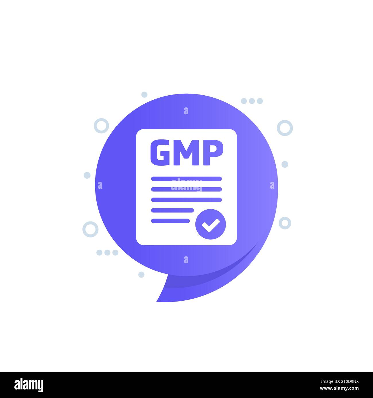 GMP vector icon, Good Manufacturing Practice Stock Vector Image & Art ...