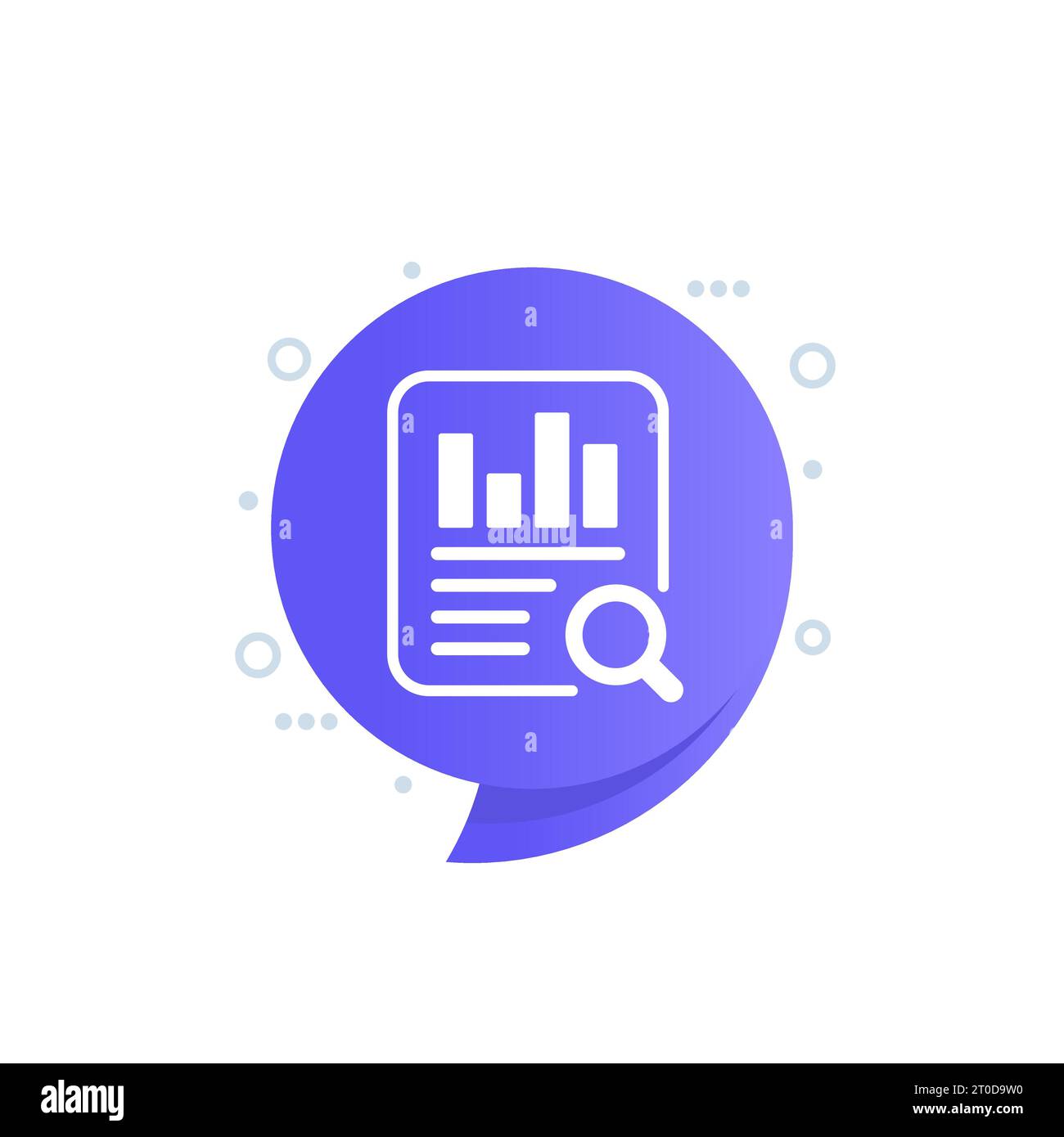 audit icon, auditing financial statement vector Stock Vector Image ...
