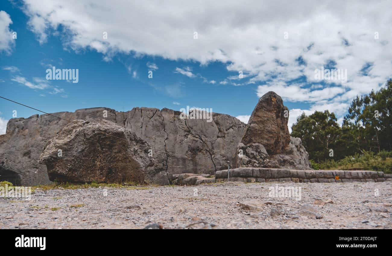 Archaelogical Qenqo. Strange and weird rock structures. Neighborhoods ...