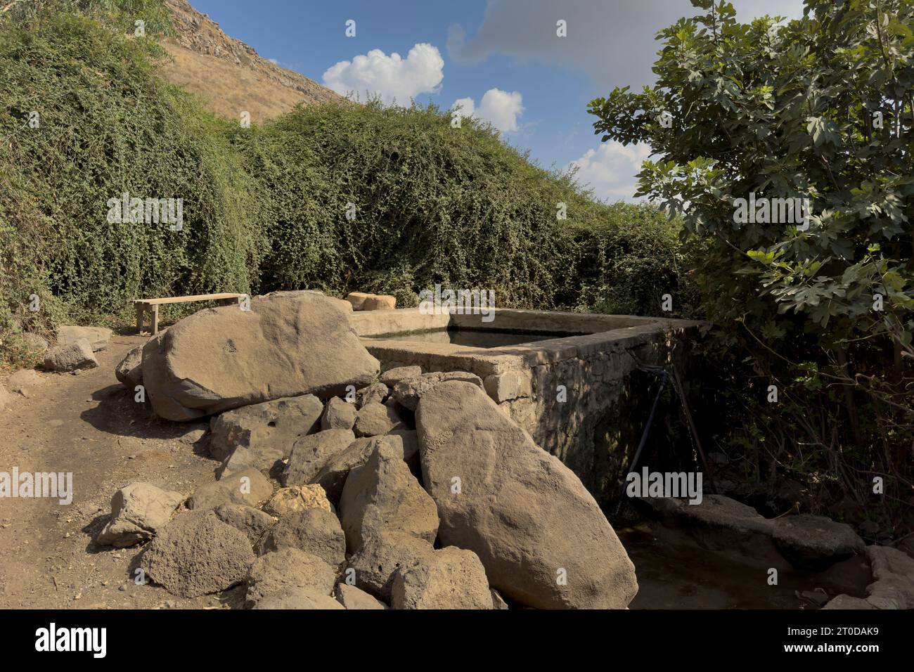 View of a Ein EYH ( named after Israeli soldier Elon Yaakov Horowitz ...