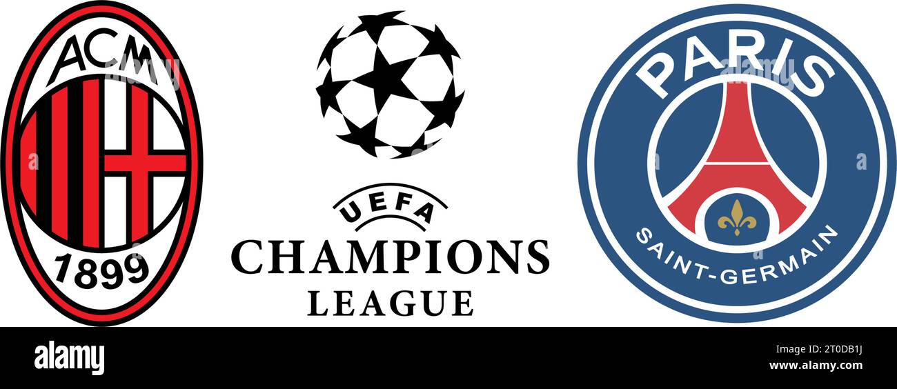 Champions league trophy ac milan Cut Out Stock Images & Pictures - Alamy