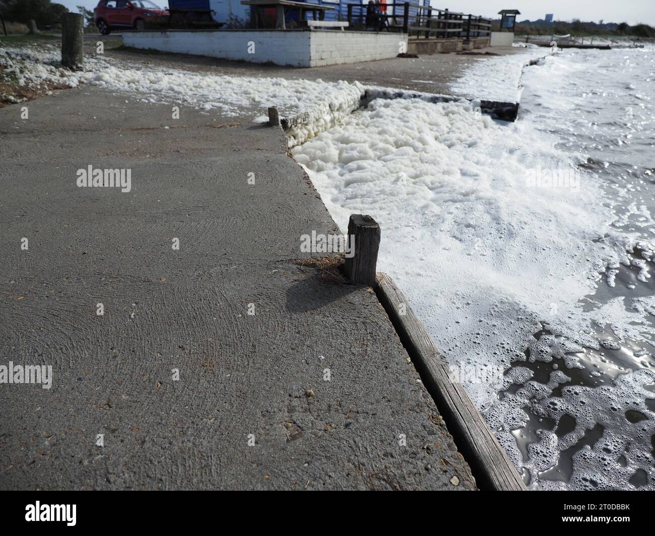 Sheerness, Kent, UK. 6th Oct, 2023. UK Weather: a large quantity of ...