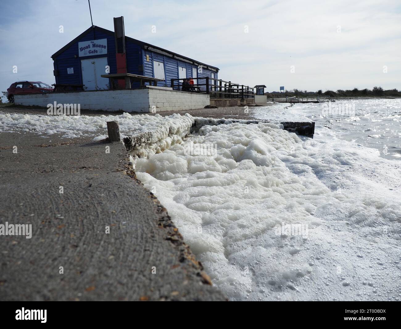 Sheerness, Kent, UK. 6th Oct, 2023. UK Weather: a large quantity of ...