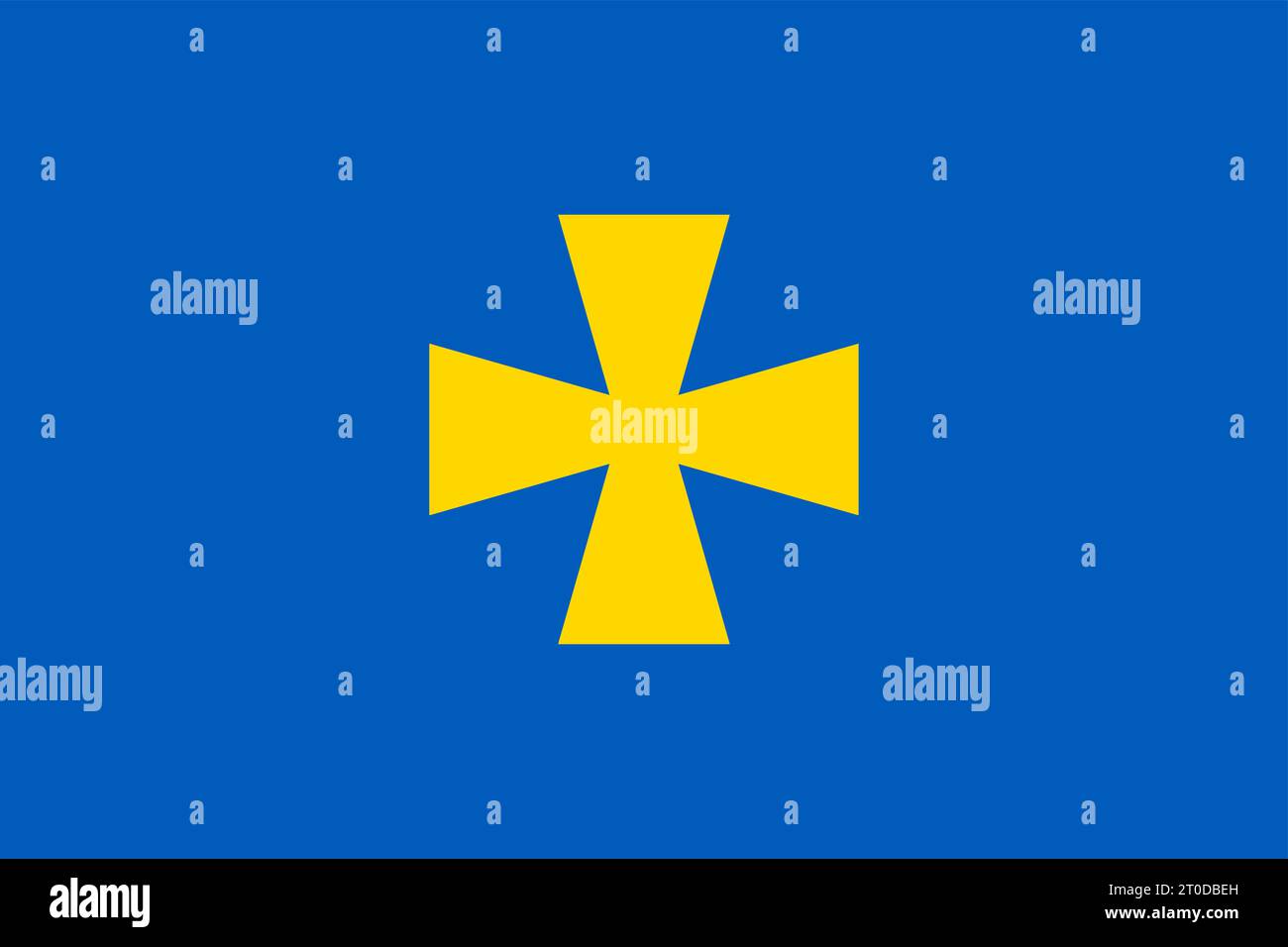 Official current vector flag of the Ukrainian administrative area of ...