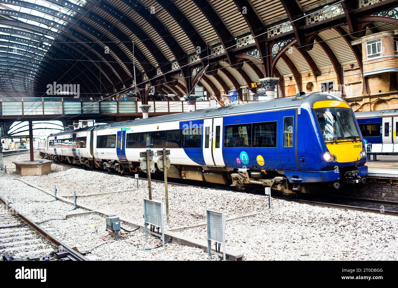 Class 173 Unit at York Railway Station, York, Yorkshire, England 5th ...