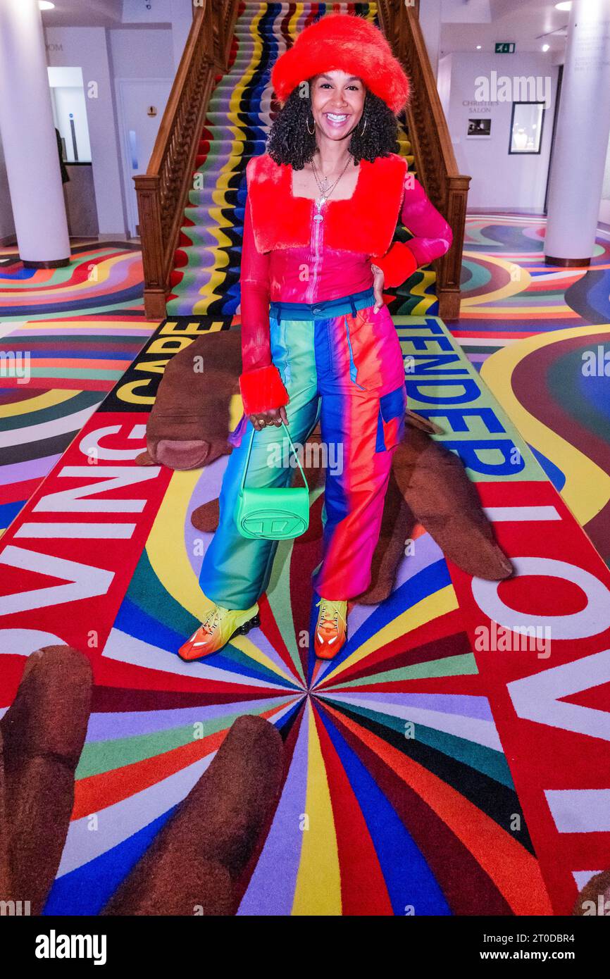 London, UK. 6th Oct, 2023. Lakwena Maciver (pictured) artist takeover ...
