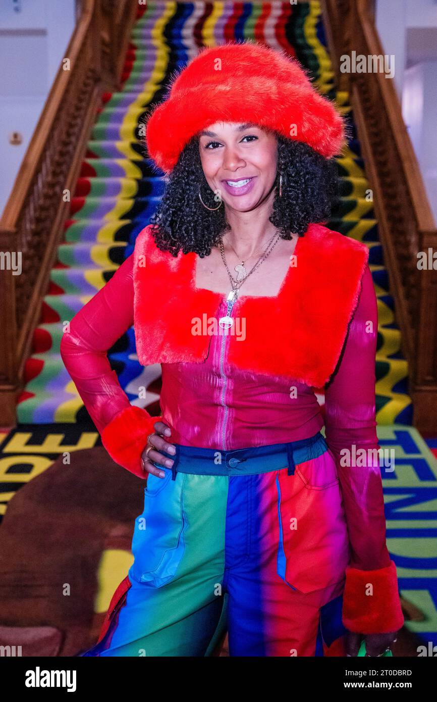 London, UK. 6th Oct, 2023. Lakwena Maciver (pictured) artist takeover ...