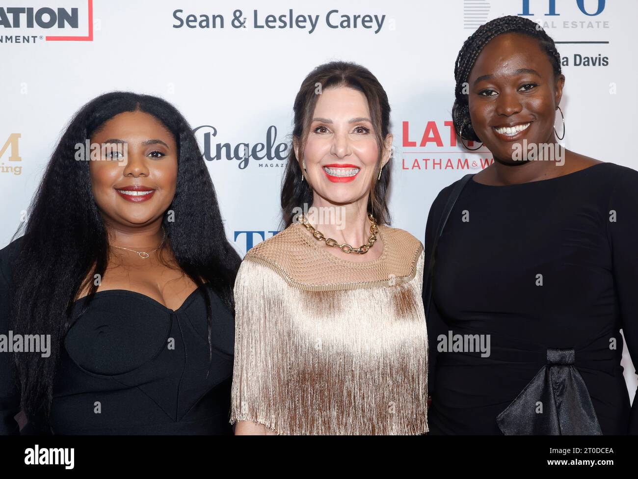 Beverly Hills, Ca. 5th Oct, 2023. Precious Edem, Maria Melton, Dr ...