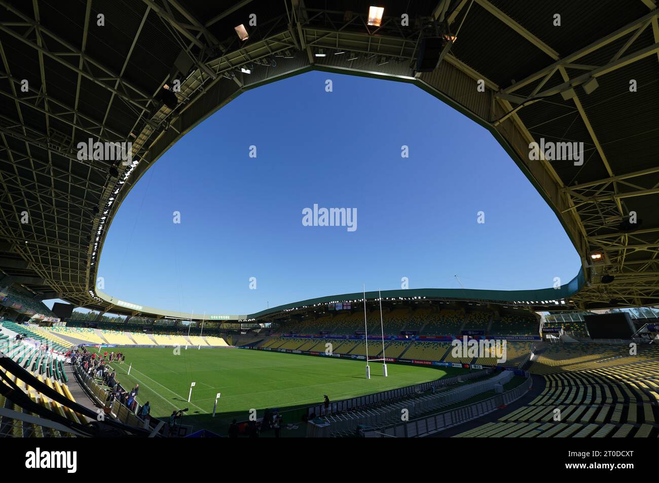 A general view of the Stade de la Beaujoire in Nantes, France. Picture ...