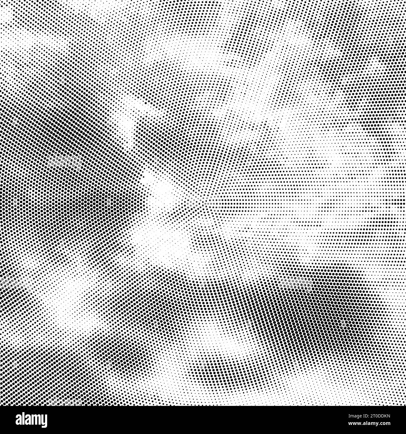 Vector Halftone Pattern. Set of Dots. Dotted Texture on White ...