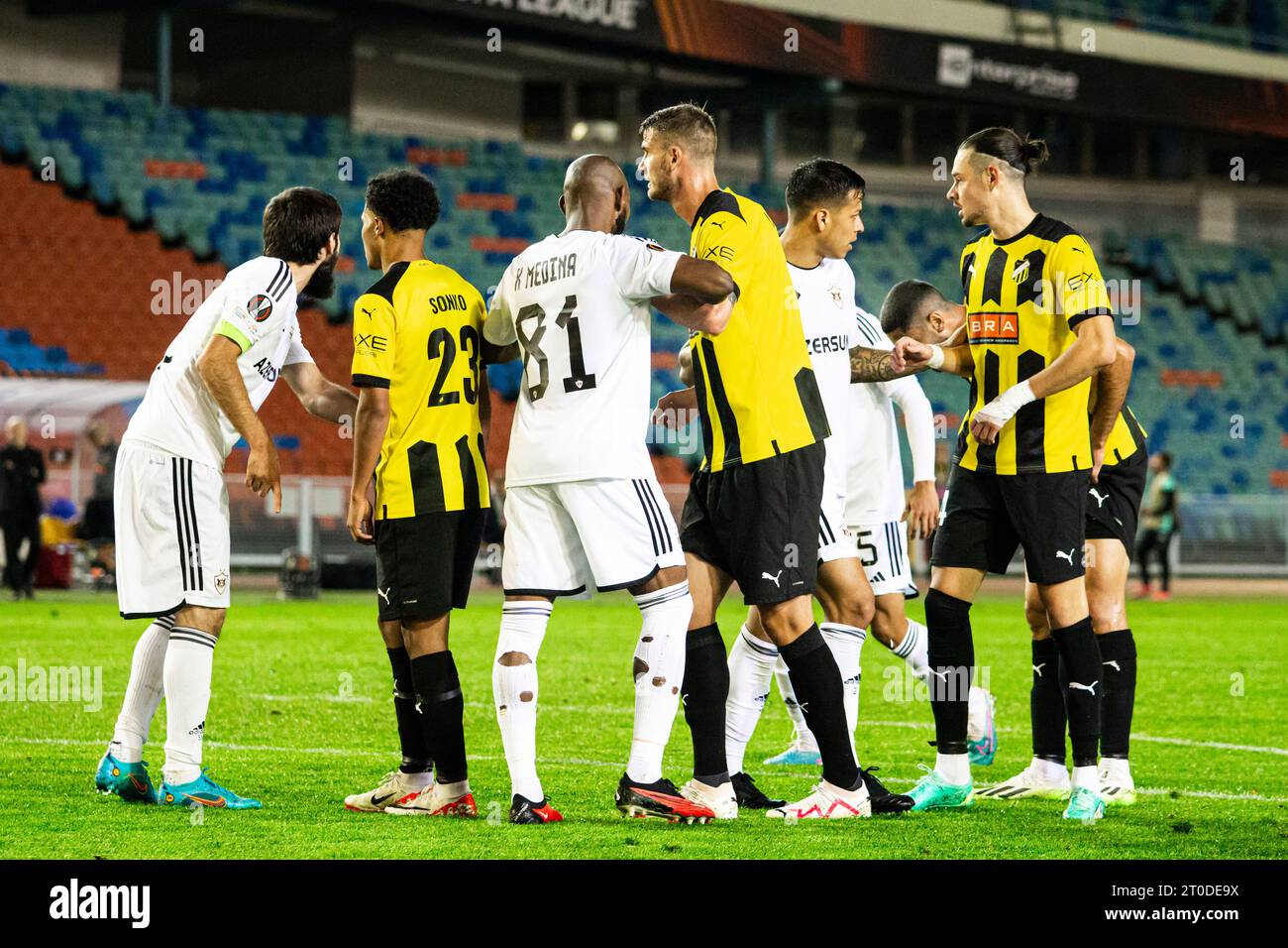 Gothenburg, Sweden. 05th Oct, 2023. Johan Hammar (3) of BK Haecken and ...