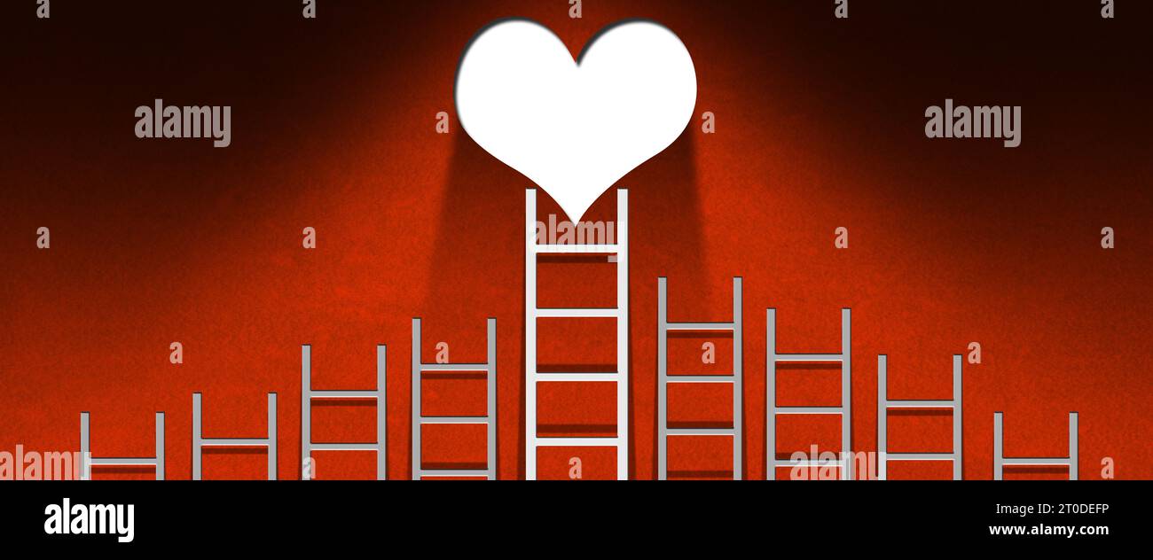 Opportunity concept ladders hi-res stock photography and images - Alamy