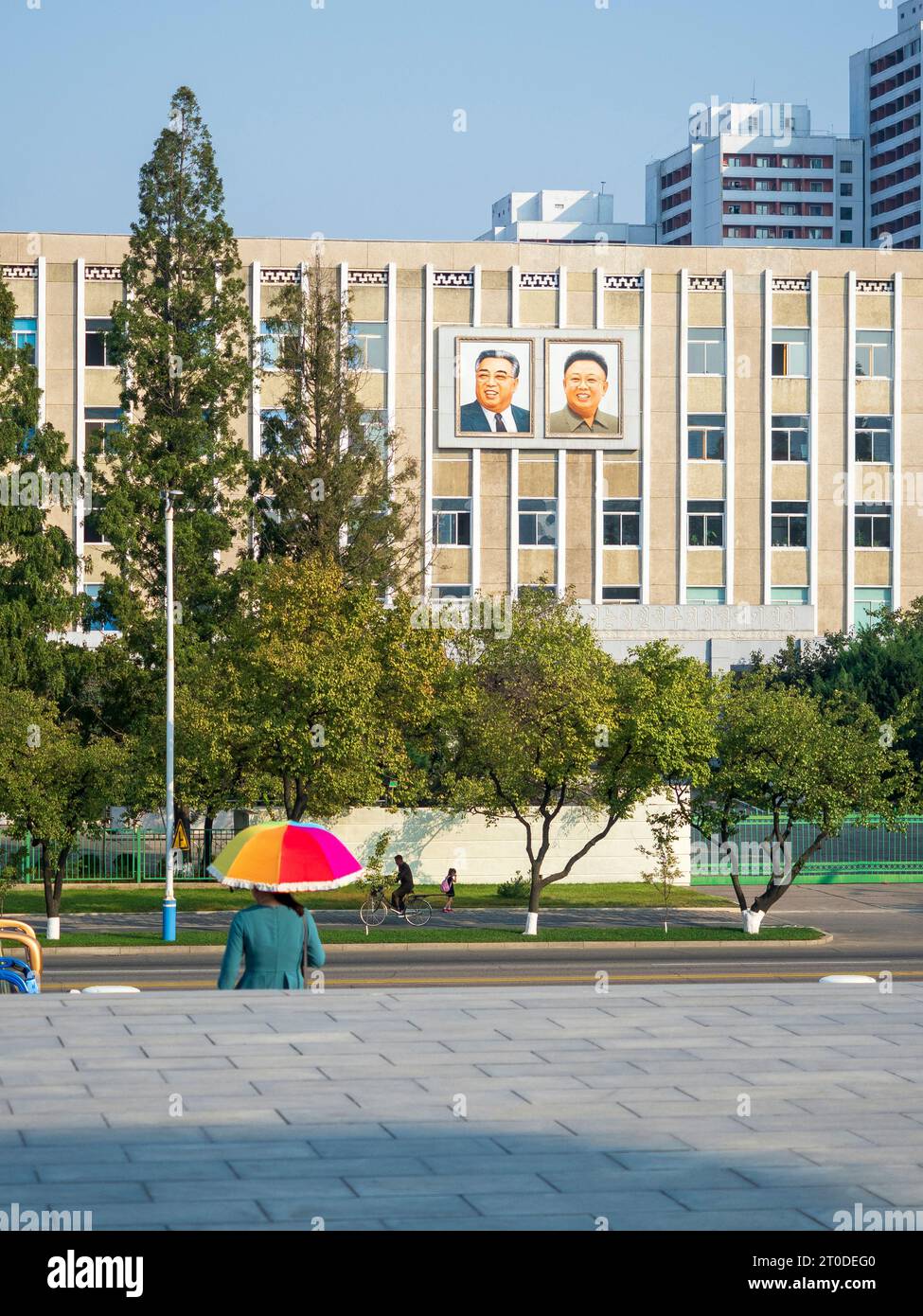 Pyongyang, capital of North Korea Stock Photo - Alamy