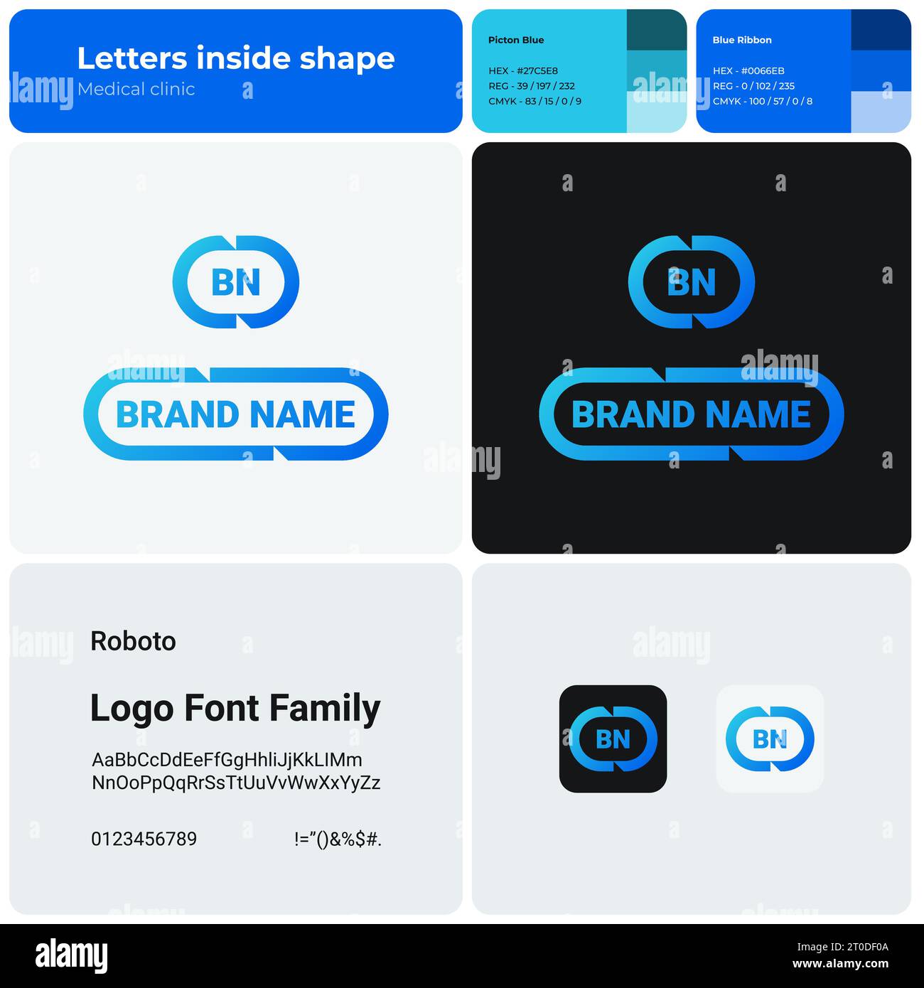 Clinic name Stock Vector Images - Alamy