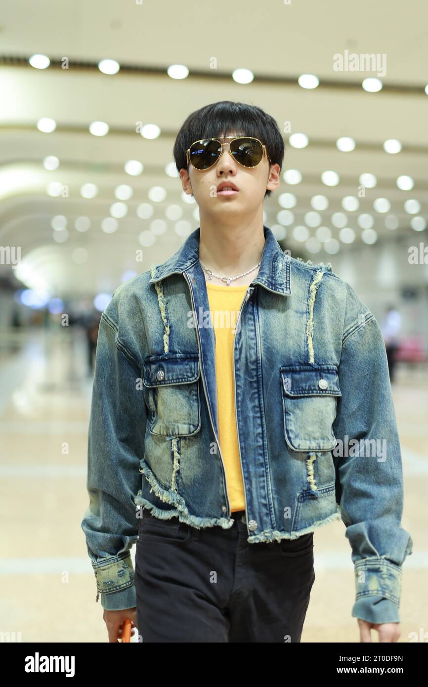 Chinese rapper, singer, songwriter, dancer and actor Yan Xujia appears ...