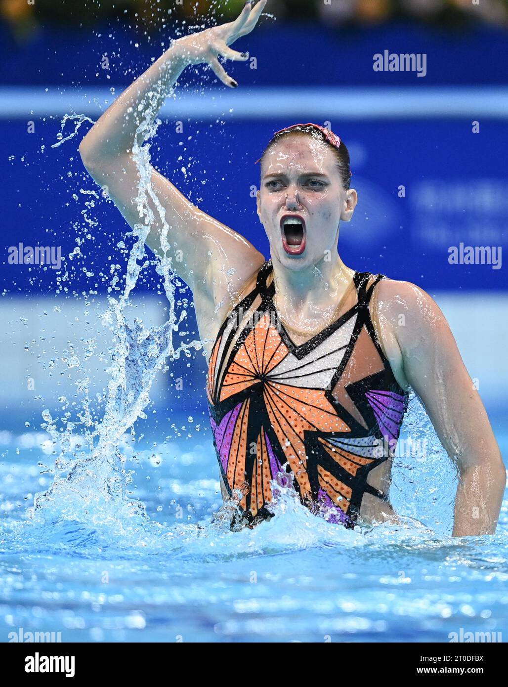 Hangzhou, China's Zhejiang Province. 6th Oct, 2023. Arina Pushkina of ...