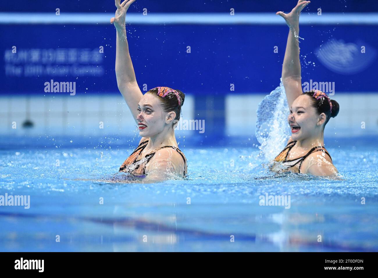 Hangzhou, China's Zhejiang Province. 6th Oct, 2023. Arina Pushkina ...