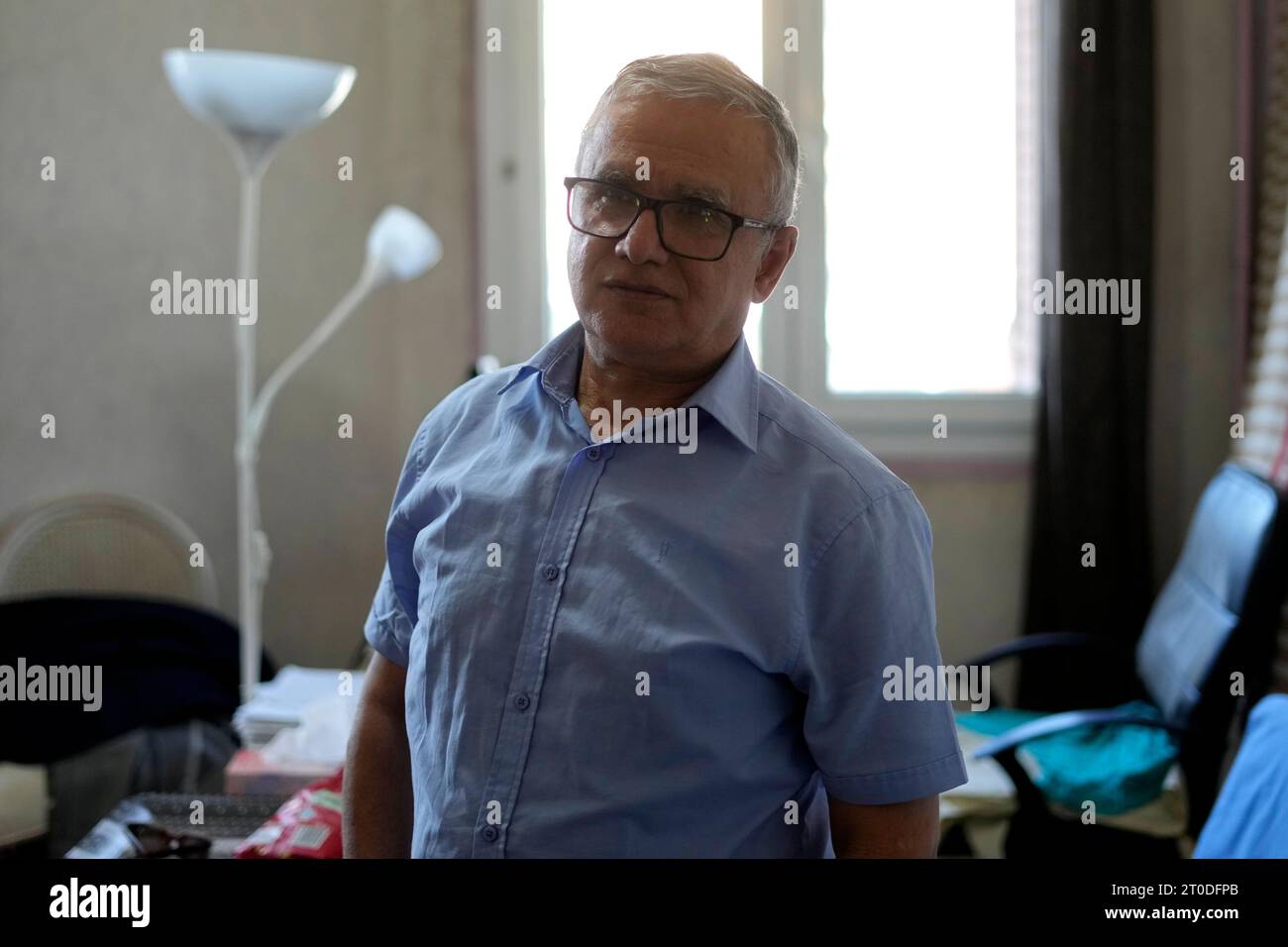 Narges Mohammadi's husband Taghi Rahmani speaks with the Associated ...