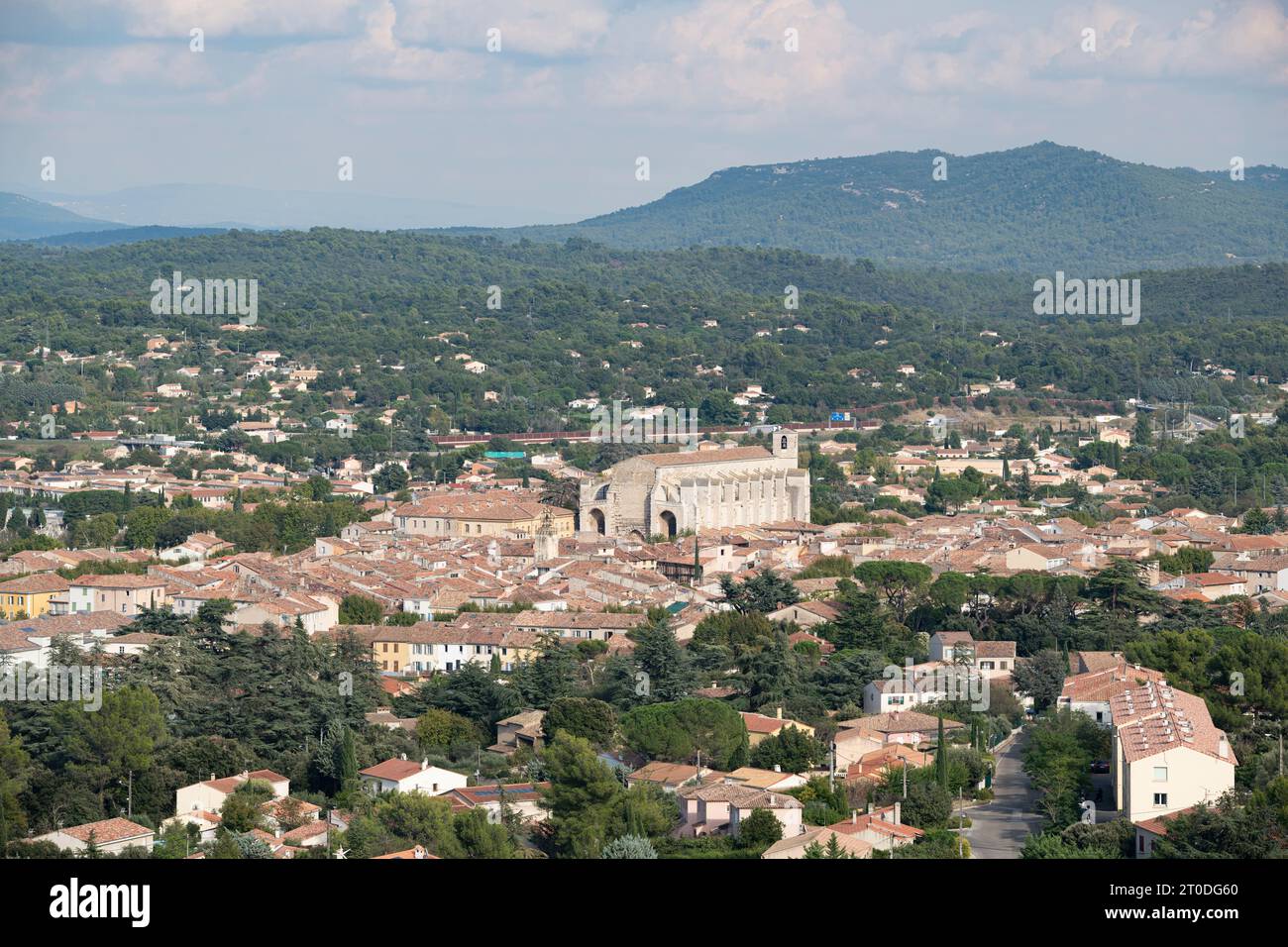 Saint Maximin village, home to the revered Basilica of Mary Magdalene ...