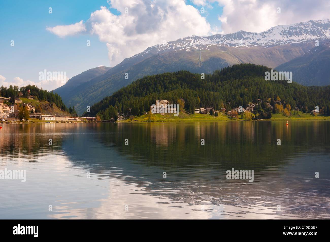 Saint moritz lake summer hi-res stock photography and images - Alamy