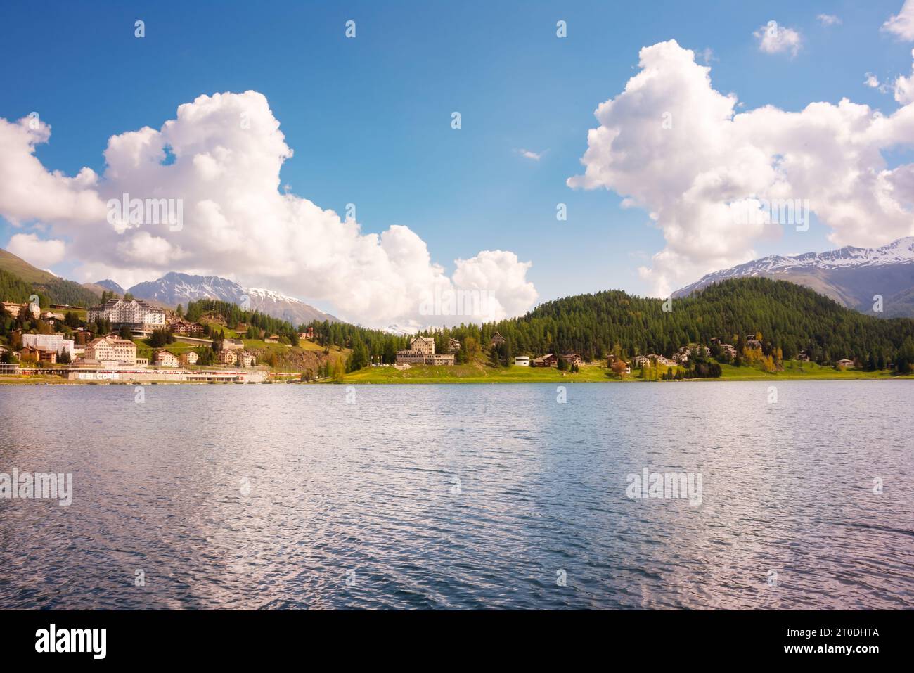 Saint moritz landscape hi-res stock photography and images - Alamy