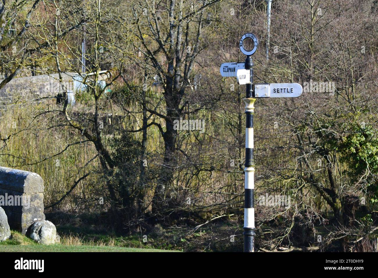 old sign post Stock Photo - Alamy
