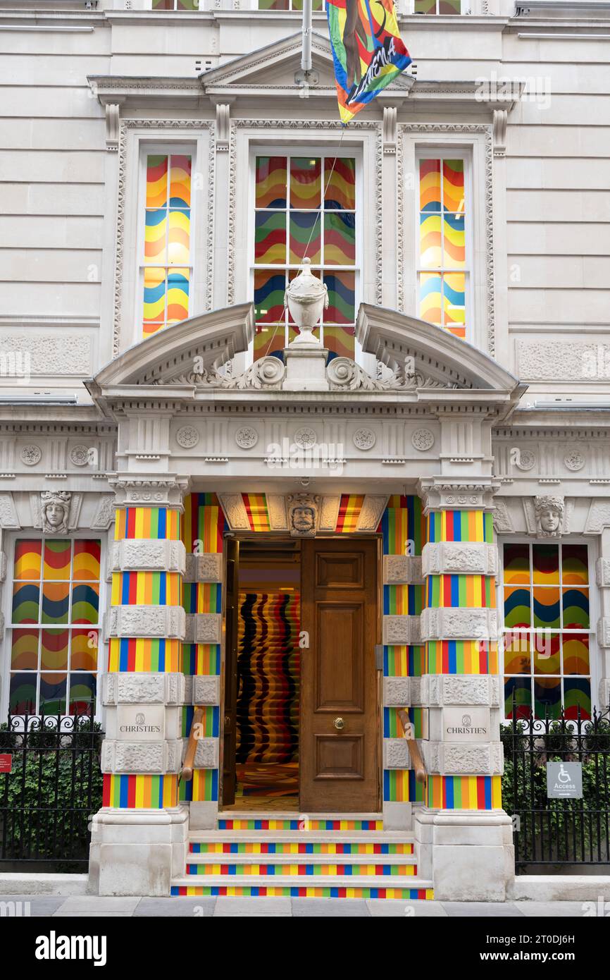 Christie's, London, UK. 6th Oct, 2023. Artist Lakwena Maciver has ...