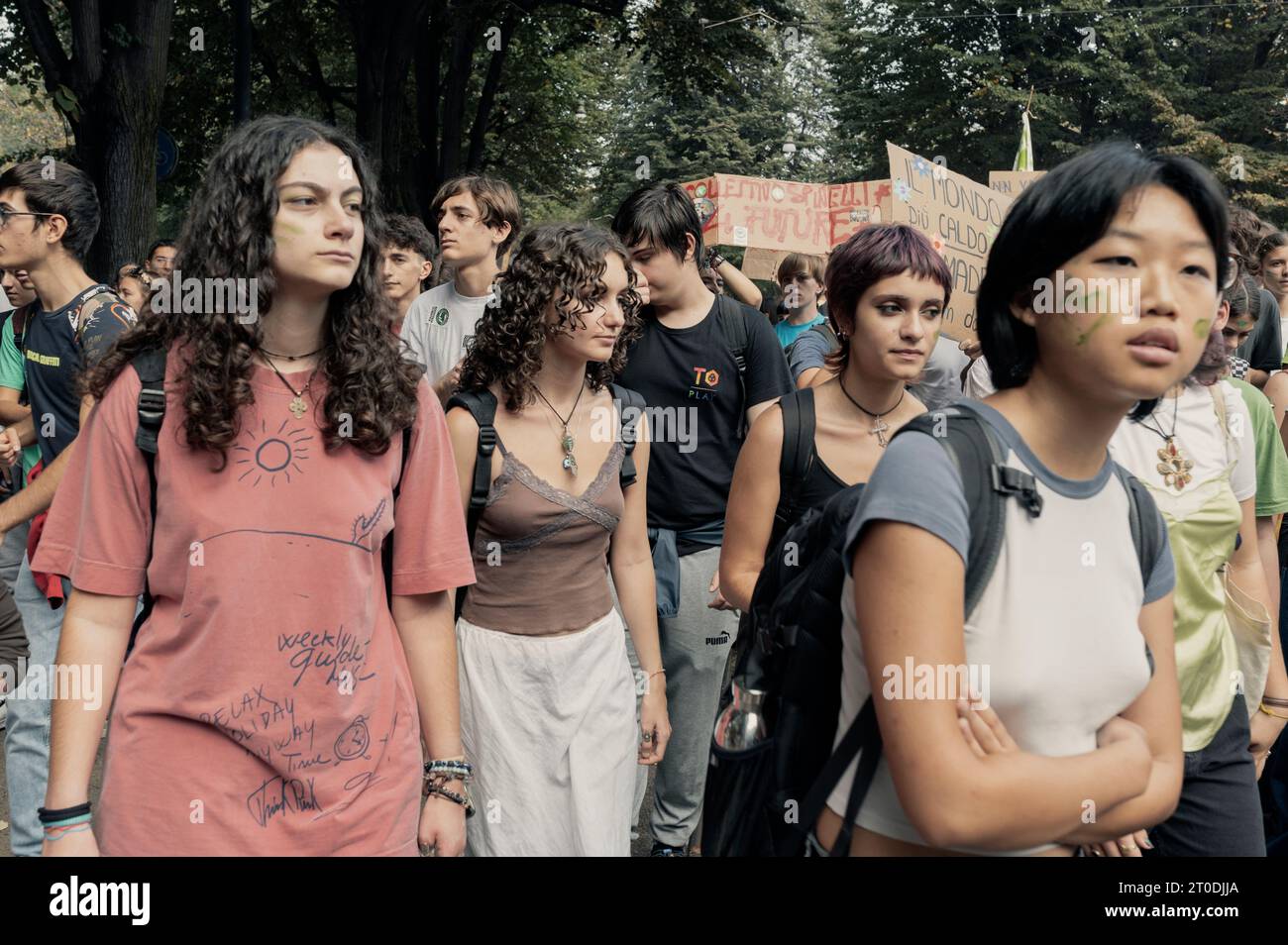 Turin, Italy. 6 October 2023. As in many countries around the world ...