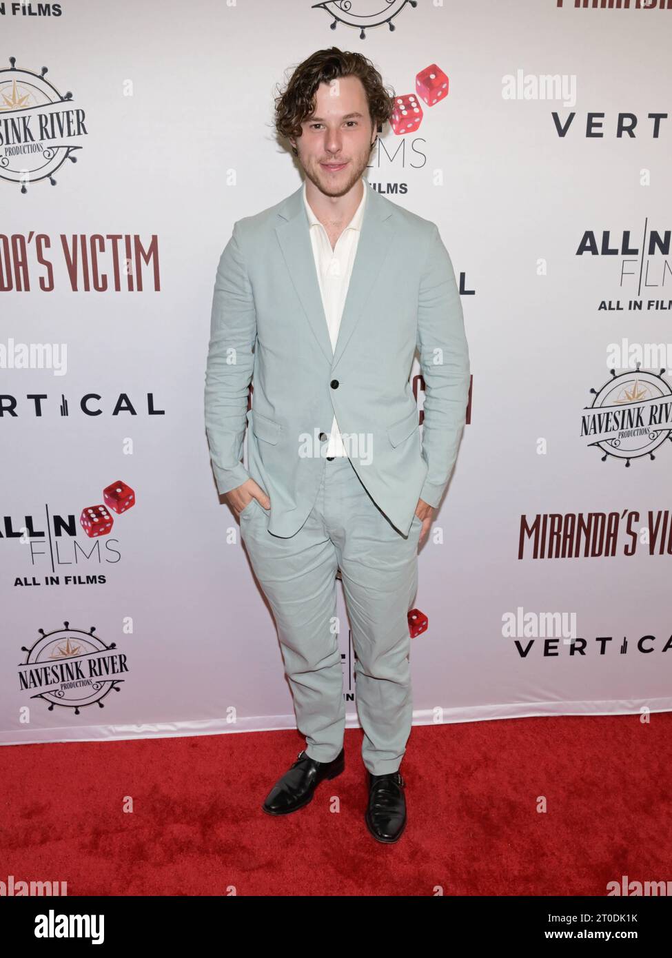 05 October 2023 - Westwood, California - Nolan Gould. Los Angeles ...