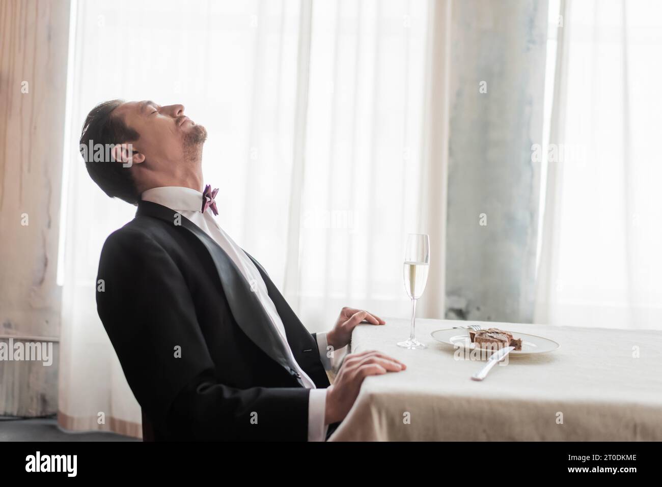 Feeling full satisfied meal hi-res stock photography and images - Alamy