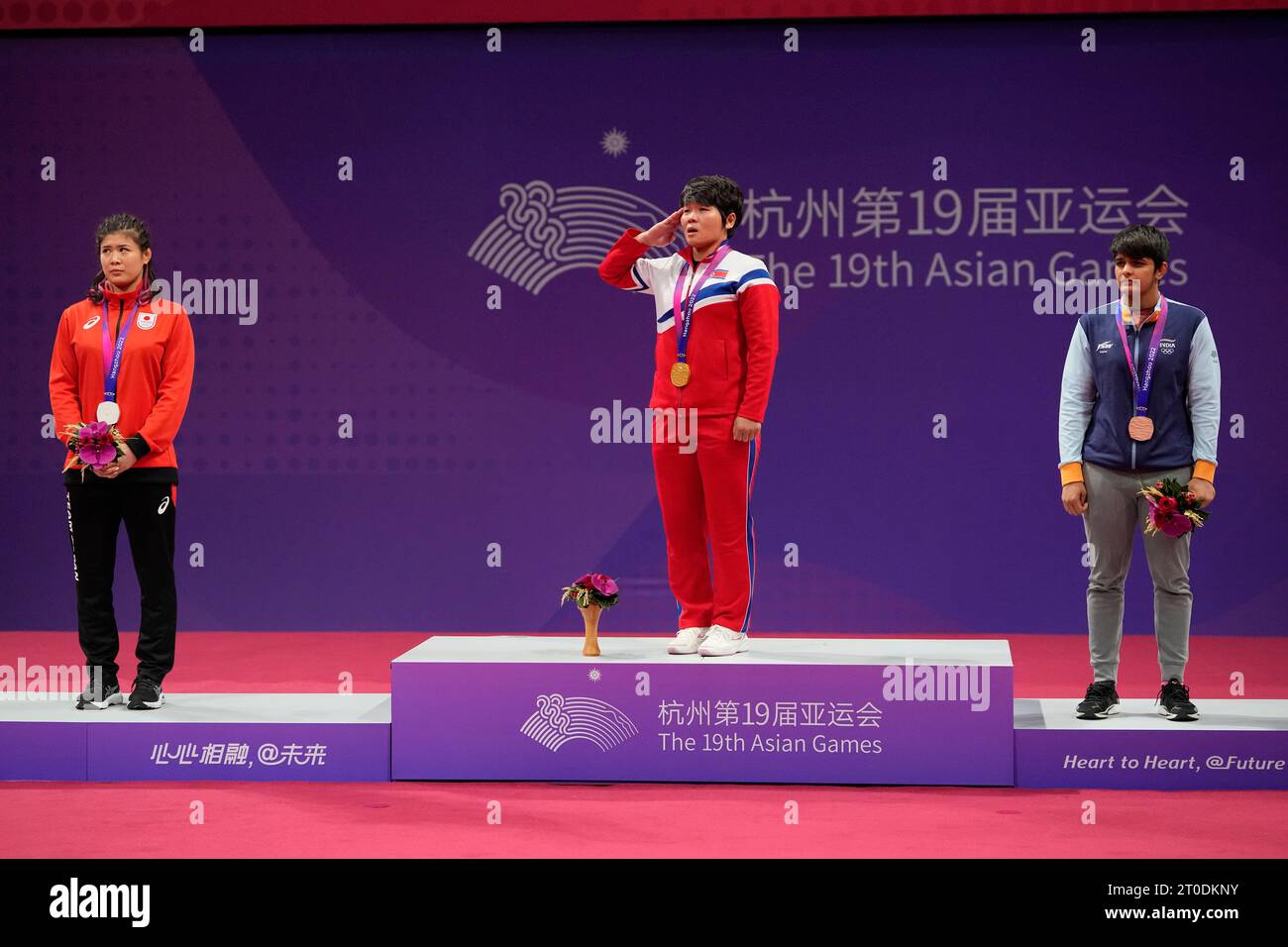 From left, silver medalist Japan's Nonoka Ozaki, gold medalist North ...