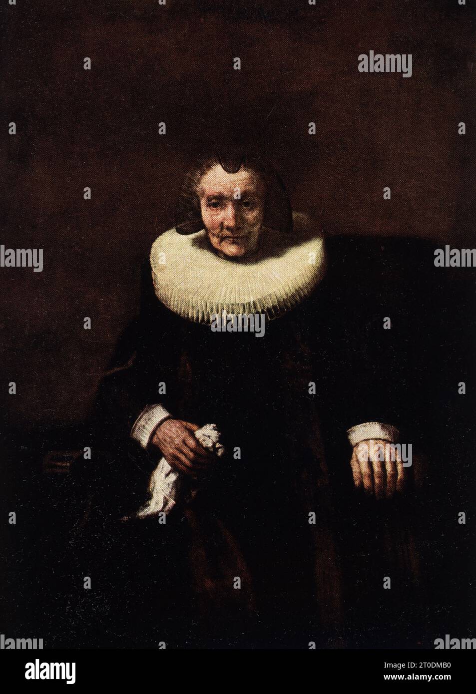 The 1916 caption reads: "Rembrandt 1606-1669 Dutch school of Ansterdam ...