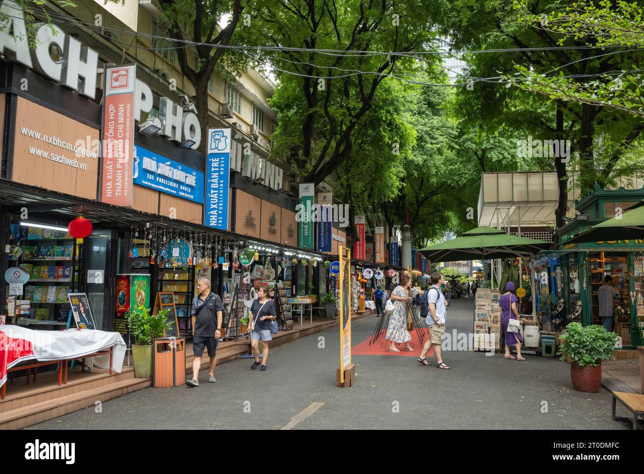 Book Street, Ho Chi Minh City, Vietnam Stock Photo - Alamy
