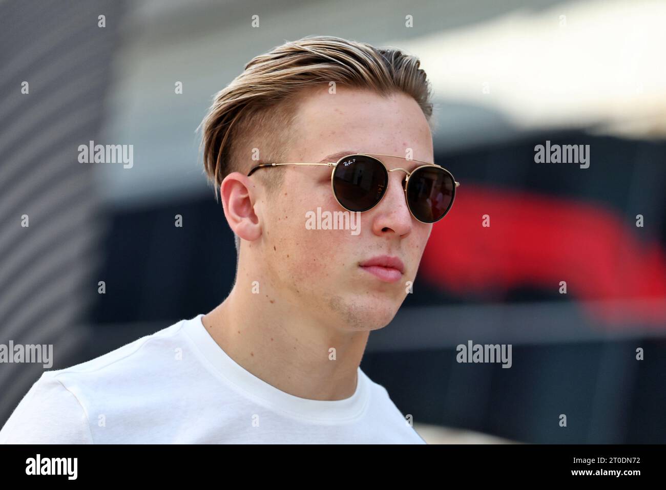 Doha, Qatar. 06th Oct, 2023. Liam Lawson (NZL) AlphaTauri. Formula 1 ...