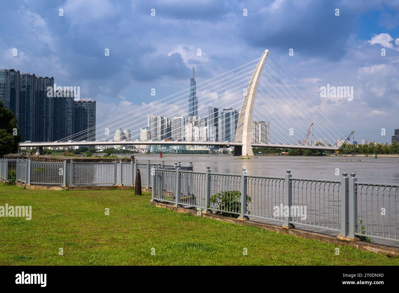 The Ba Son Bridge, Ho Chi Ming City, Vietnam Stock Photo - Alamy