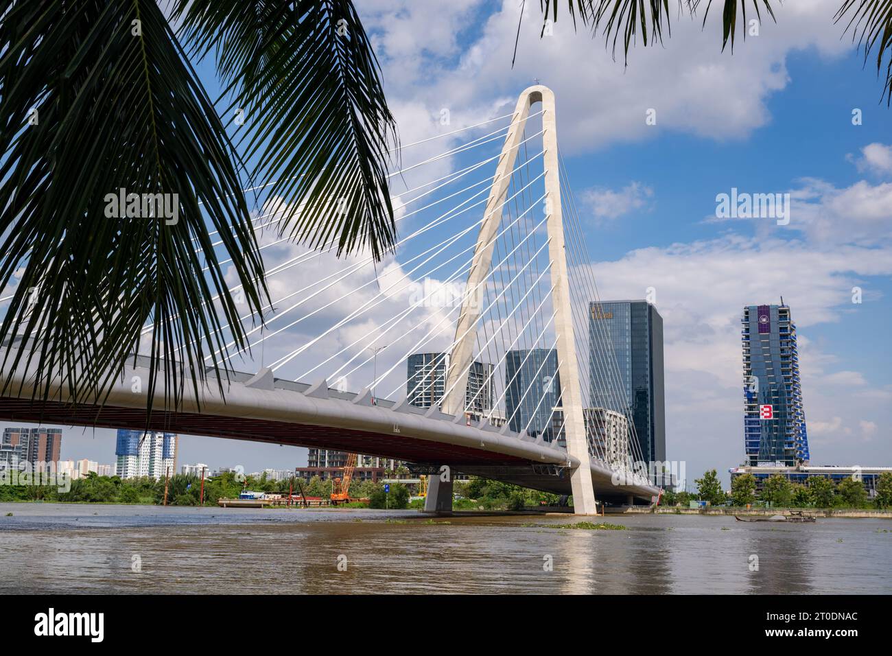 The Ba Son Bridge, Ho Chi Ming City, Vietnam Stock Photo - Alamy