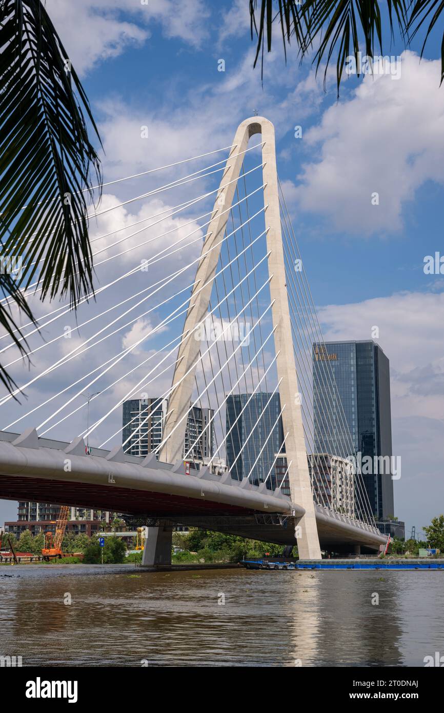 The Ba Son Bridge, Ho Chi Ming City, Vietnam Stock Photo - Alamy