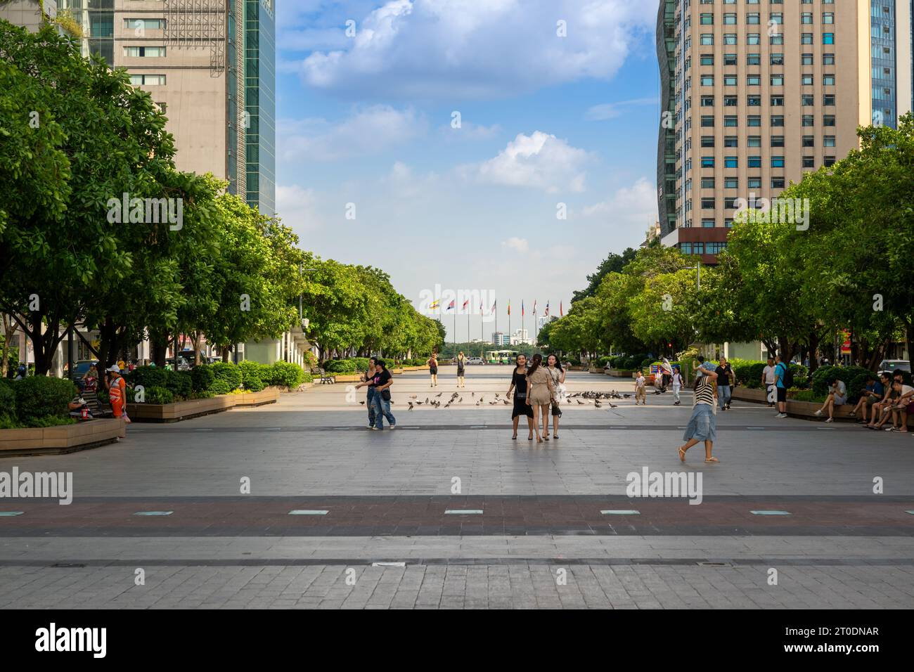 The Ho Chi Minh City Square, Hochi Minh City, Vietnam Stock Photo - Alamy